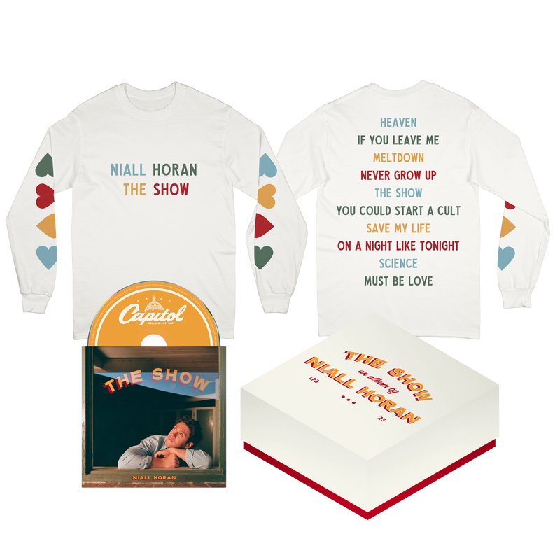 The Show - Tracklist Long Sleeve + CD Box Set – Niall Horan Official Store