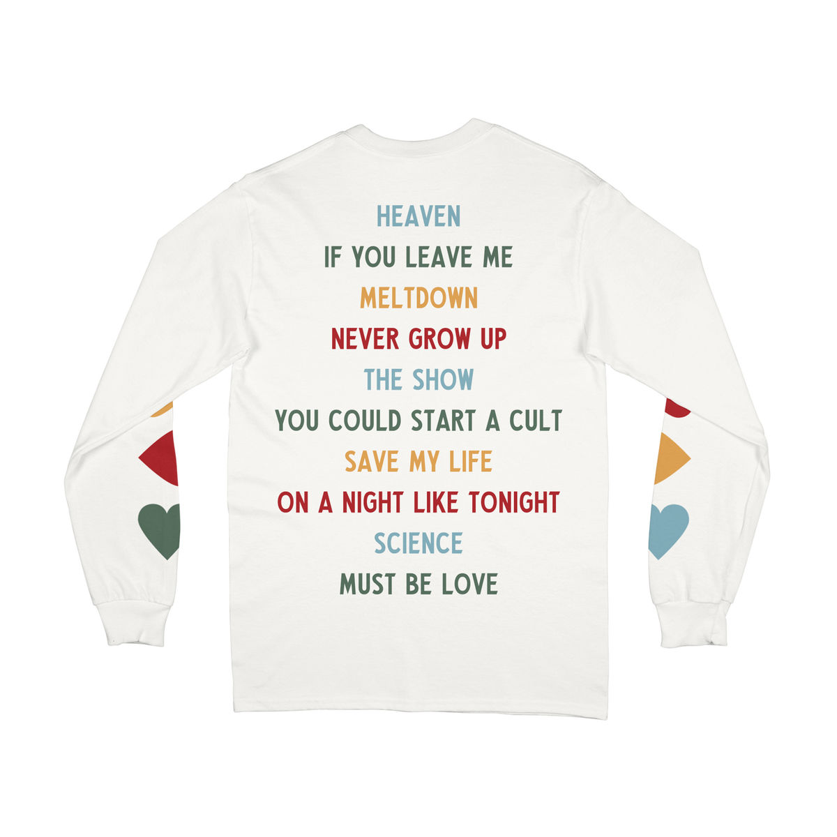 The Show - Tracklist Long Sleeve + CD Box Set - Niall Horan Official Store